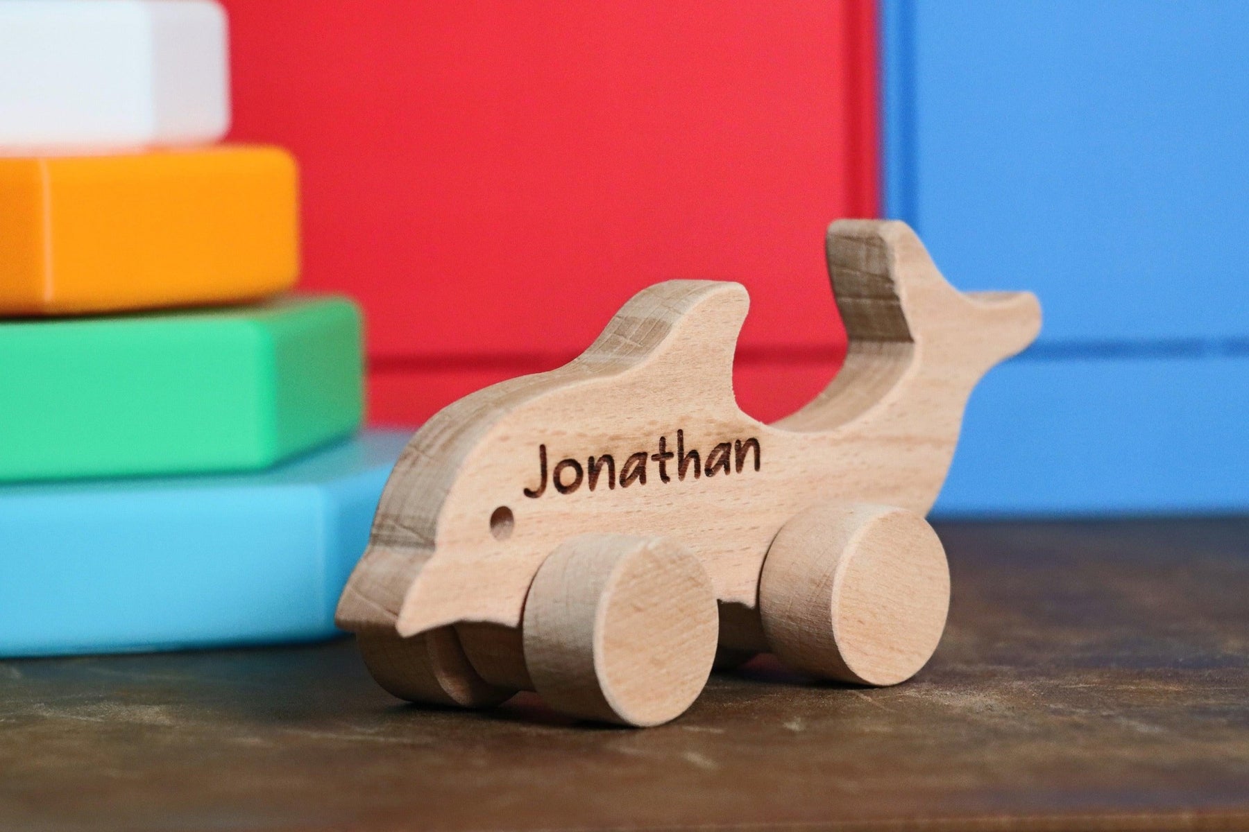 Wooden Turtle Toy