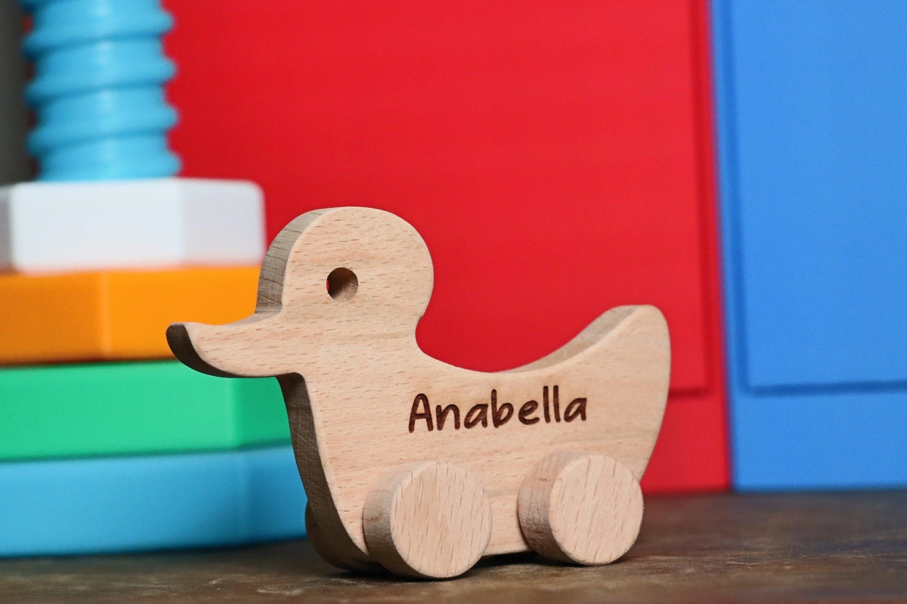 Wooden Turtle Toy