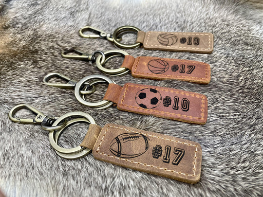 Personalized Football Keychains - LucasGift